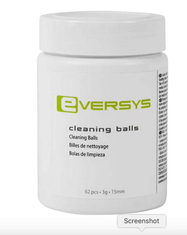 Eversys cleaning balls - Las Fincas Coffee